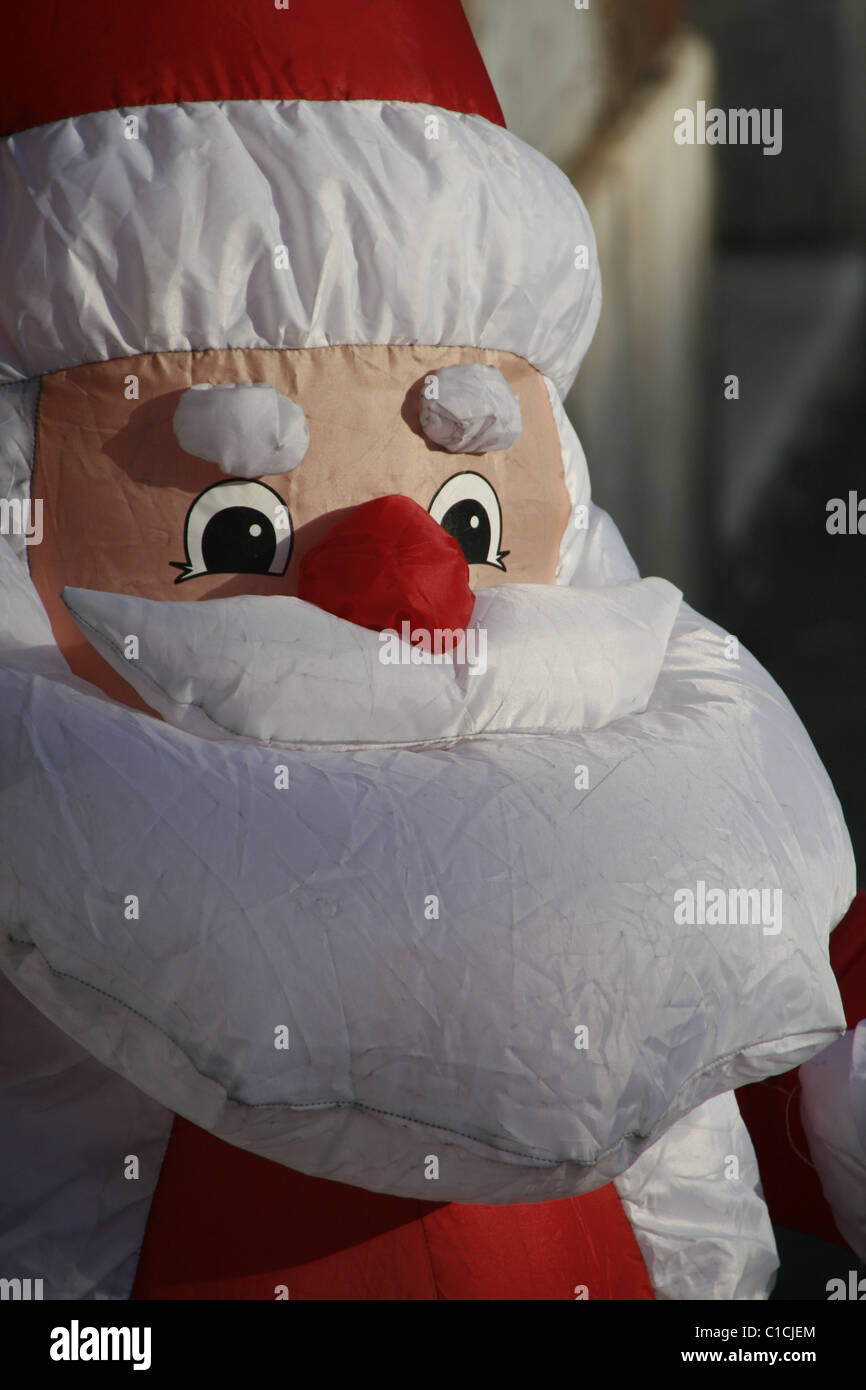 Inflatable toy father christmas hi-res stock photography and images - Alamy
