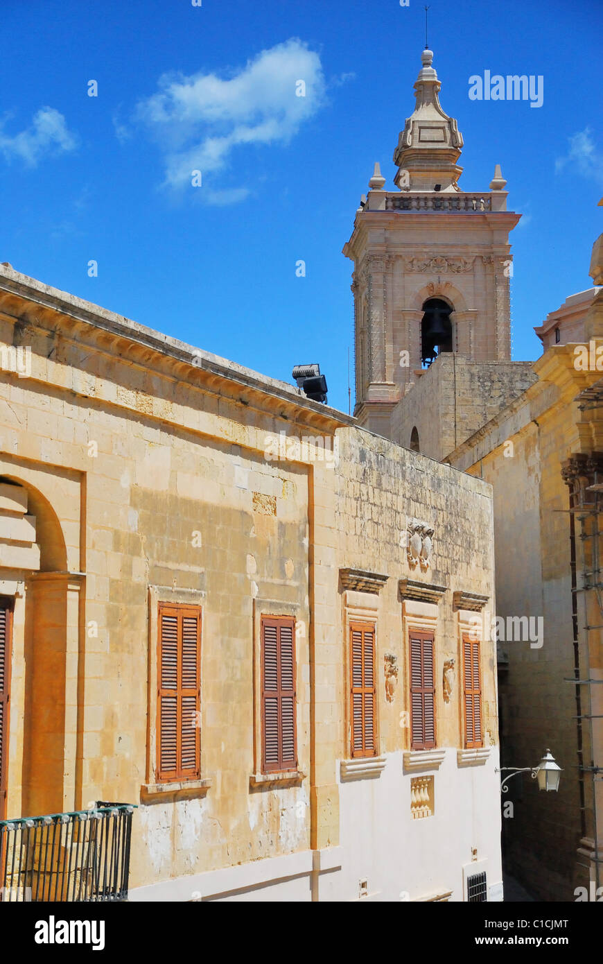 Cathedral Bell Tower - The Castle, Victoria Stock Photo - Alamy