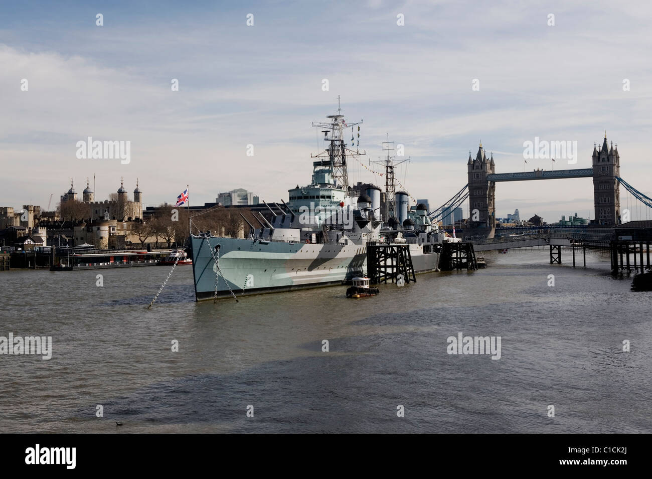 London bridge flag hi-res stock photography and images - Alamy