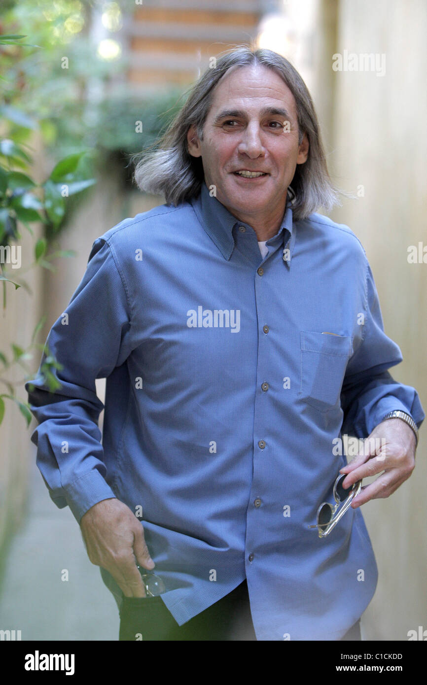 Alan Finkelstein leaving Orso restaurant after having lunch Los Angeles ...