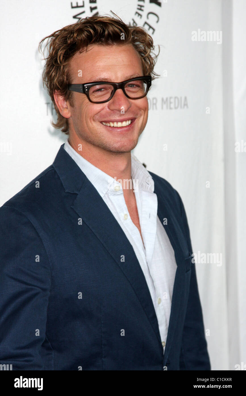 Simon Baker Mentalist PaleyFest09 held at the ArcLight Theater Los ...