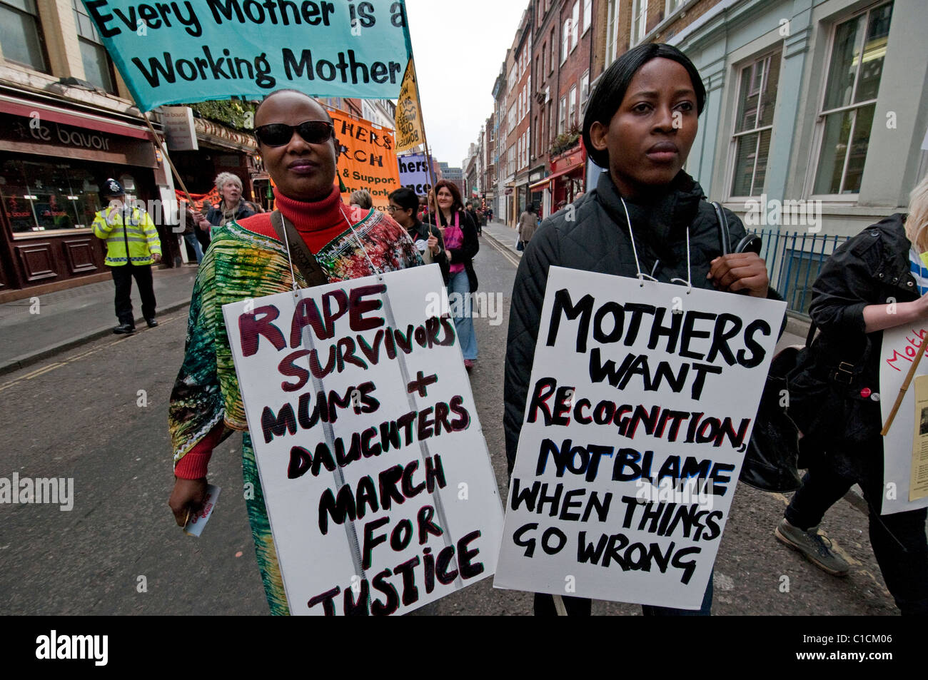 Hundred march through London calling for an end to cuts, poverty and ...