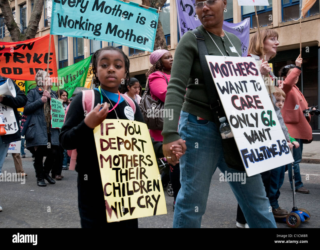 End child poverty march hi-res stock photography and images - Alamy