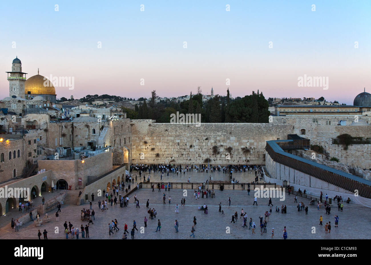 Israel, Jerusalem, the Western Wall Stock Photo - Alamy