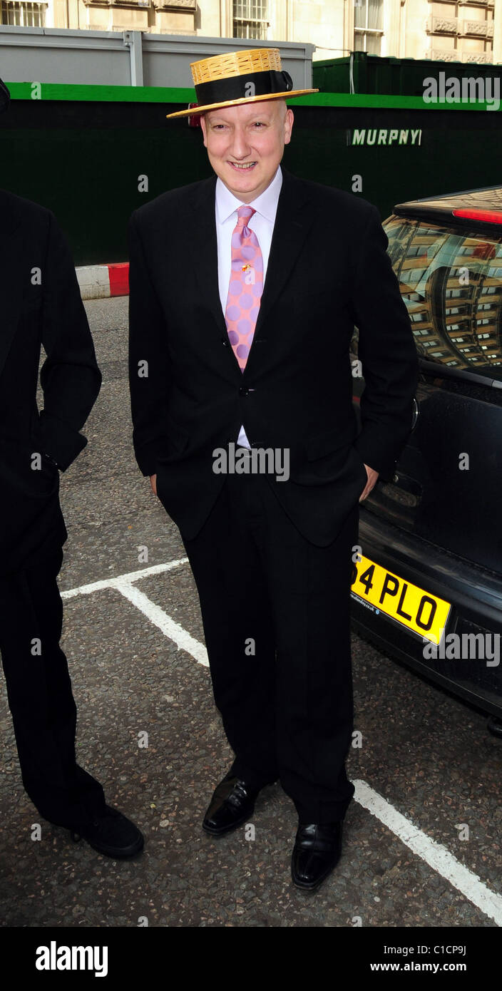 Stephen Jones arrives for the wedding of Patsy Kensit and Jeremy Healy ...