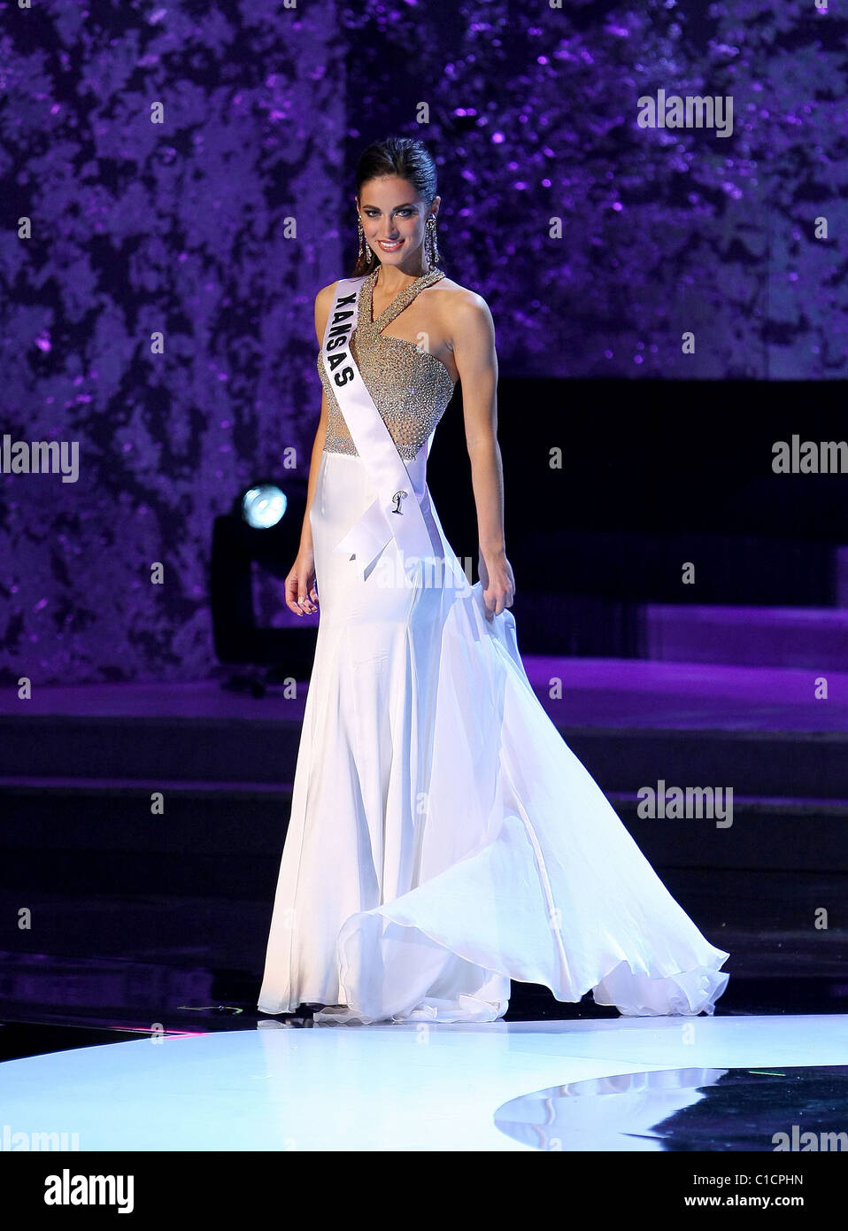 Miss Kansas, Courtney Courter 2009 Miss USA Contestants Preliminary ...