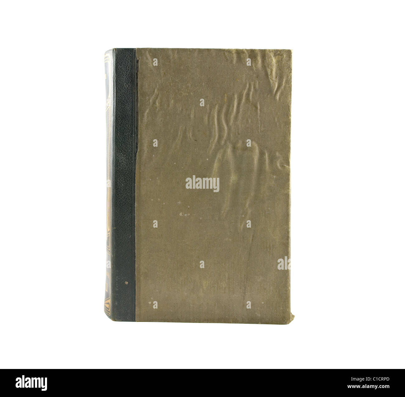 Old book cover and spine Cut Out Stock Images & Pictures - Alamy