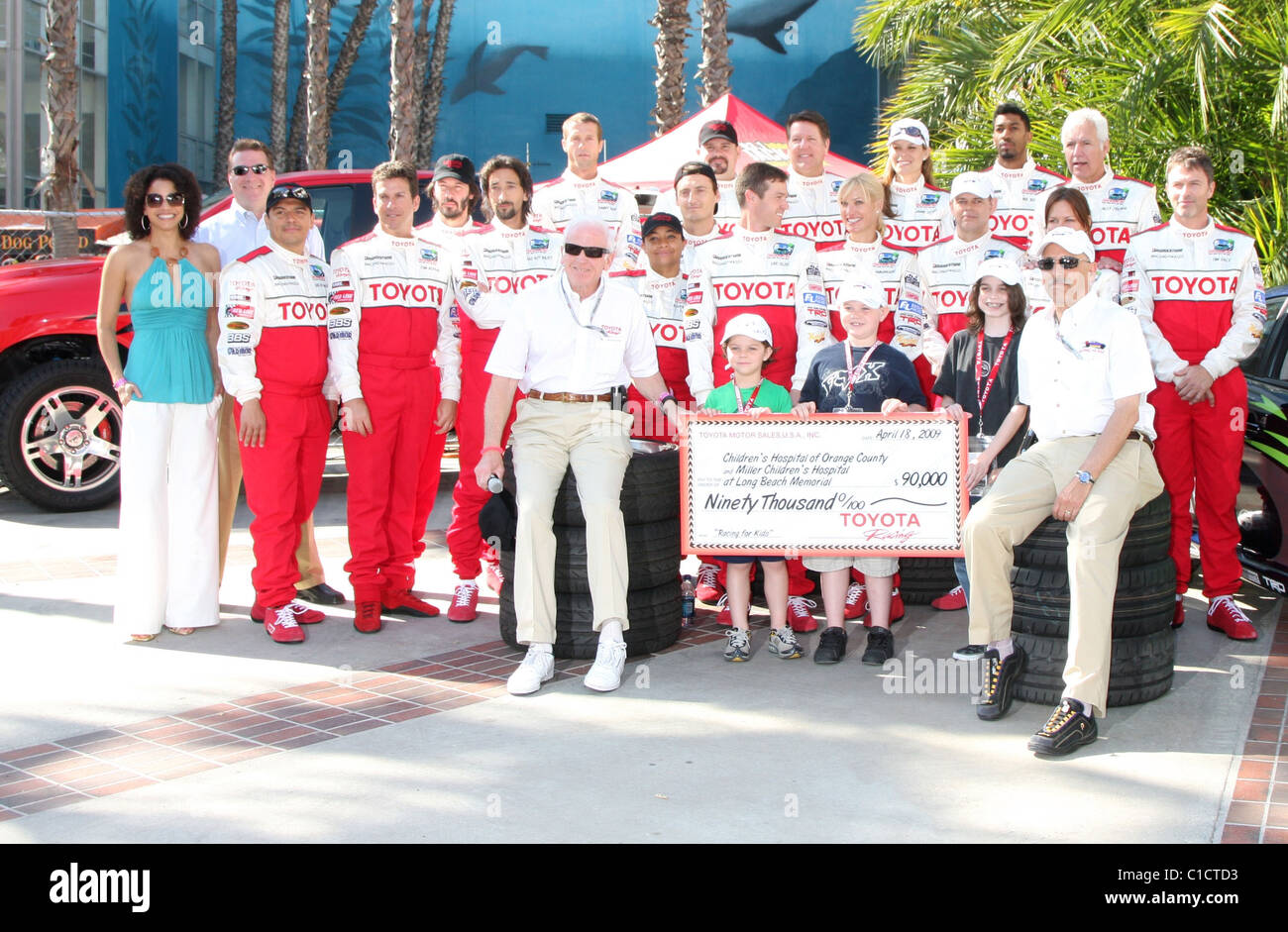 The Toyota Pro/Celeb Race Day at the Long Beach Grand Prix course Long ...