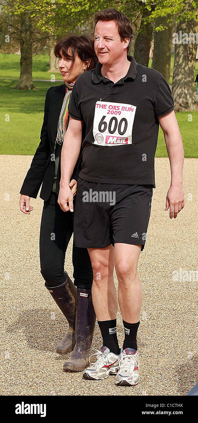 David Cameron and wife Samantha Cameron The conservative party leader ...