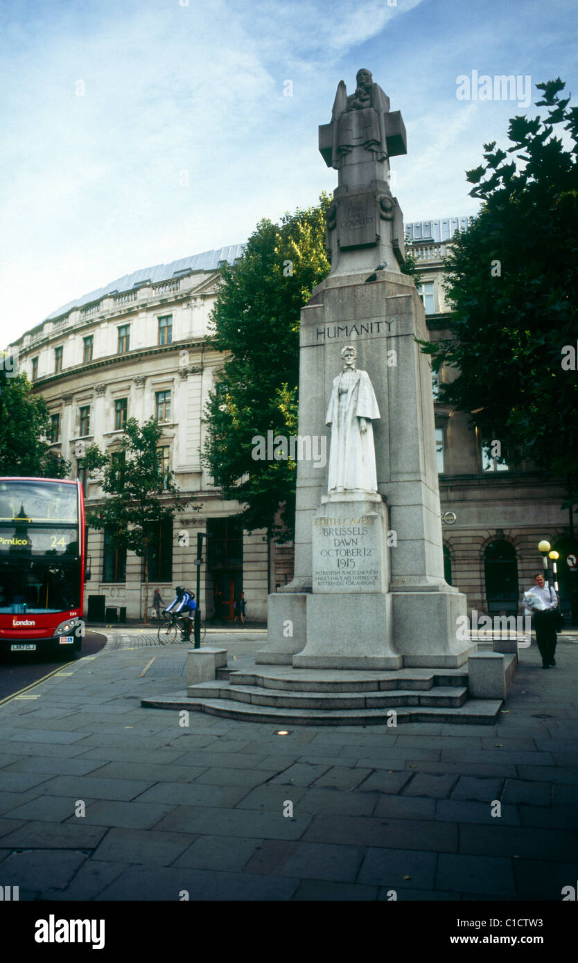 Edith cavell memorial hi-res stock photography and images - Alamy