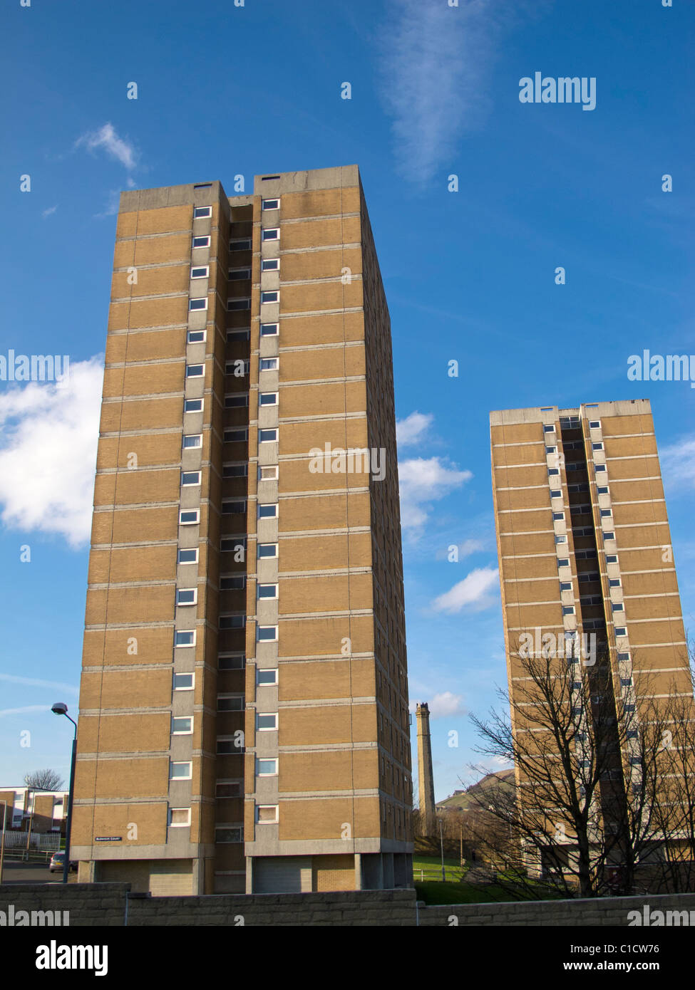 Local authority council flats in Halifax, Calderdale, West Yorkshire ...