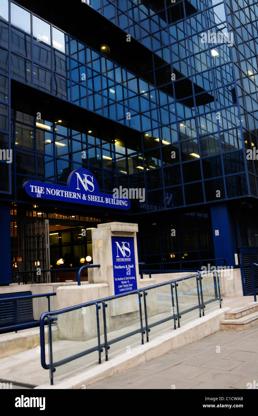 The Northern and Shell Building, Lower Thames Street, London, England ...