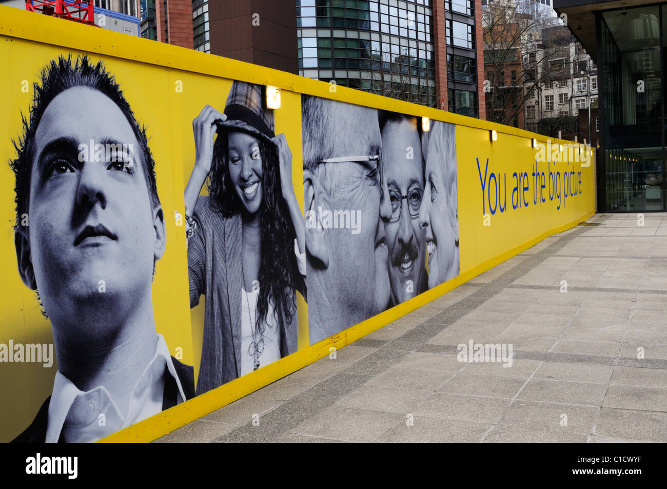 Street hoarding uk hi-res stock photography and images - Alamy