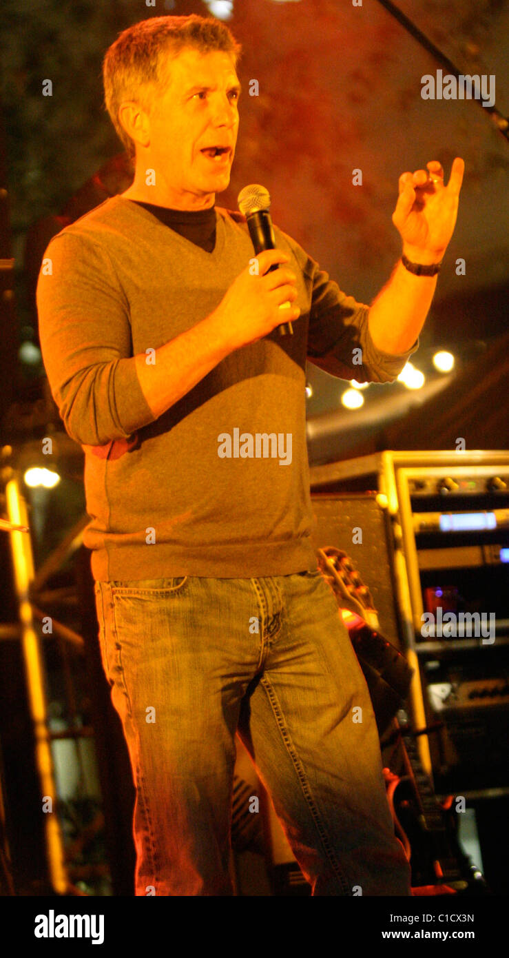 Tom Bergeron The Bolts and Ballas Hough band perform at The Grove Los ...