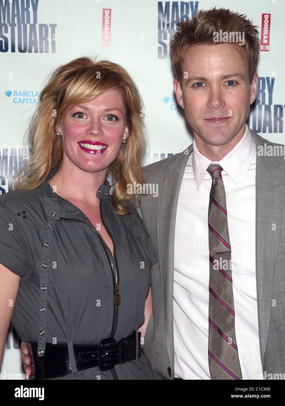 Elizabeth Stanley and Christopher J. Hanke Opening night of the Donmar ...