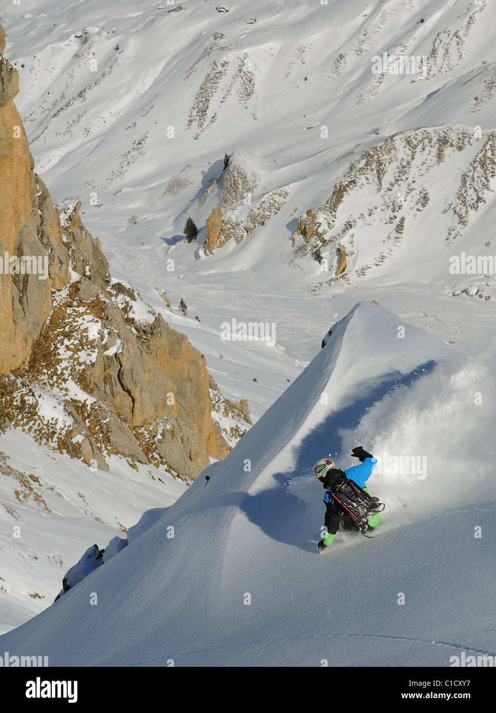 Courchevel ski resort hi-res stock photography and images - Alamy