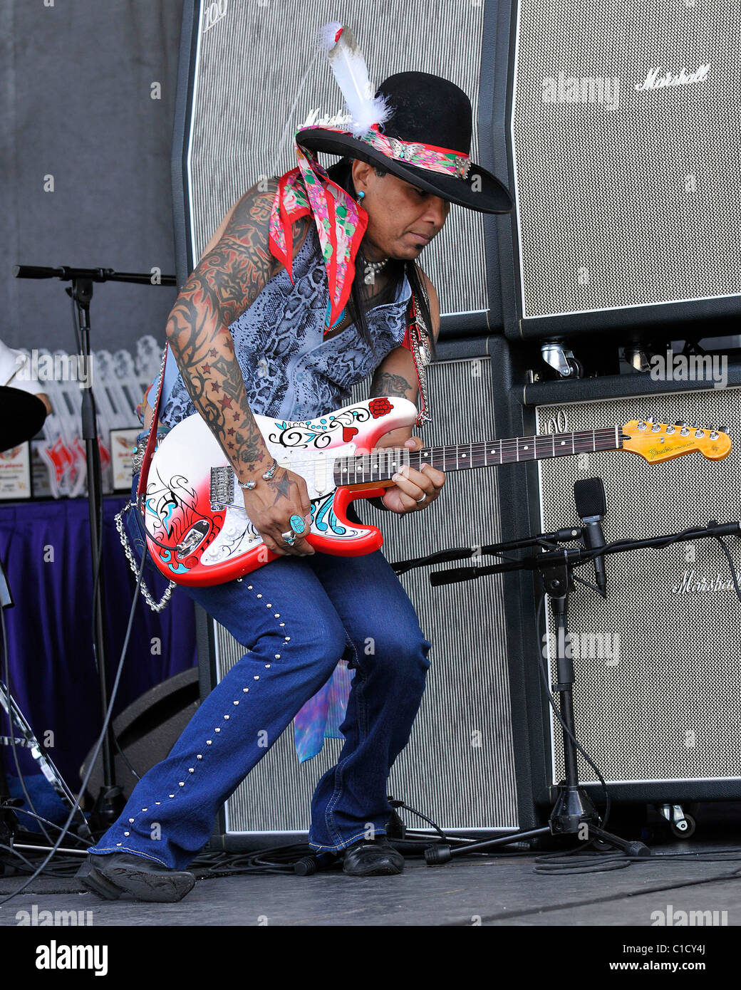 Micki Free performs at 'Car Warz' held at the Seminole Hard Rock Hotel ...