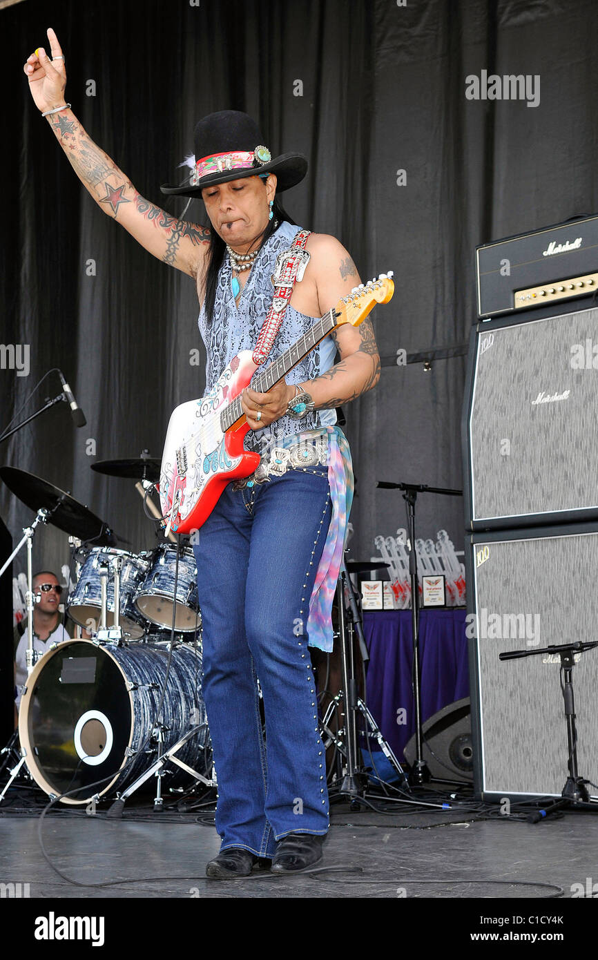 Micki Free performs at 'Car Warz' held at the Seminole Hard Rock Hotel ...