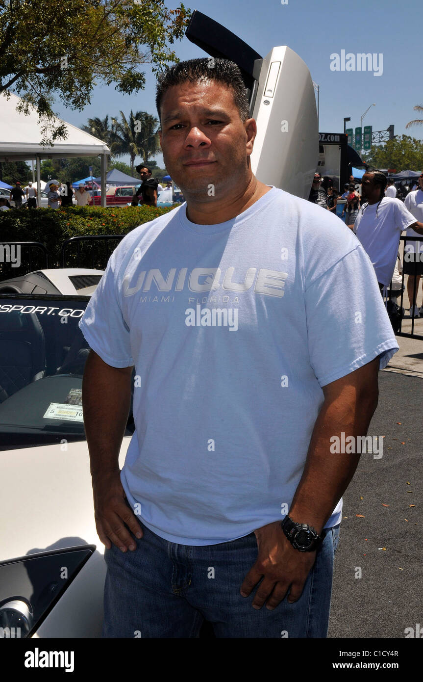 Television personality Will Castro at 'Car Warz' held at the Seminole ...