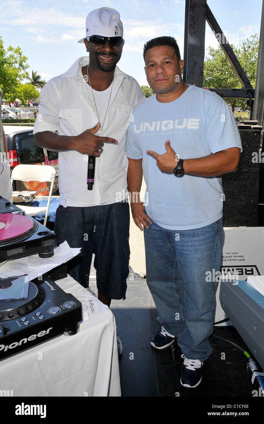 Television personality Will Castro and DJ Irie at 'Car Warz' held at ...