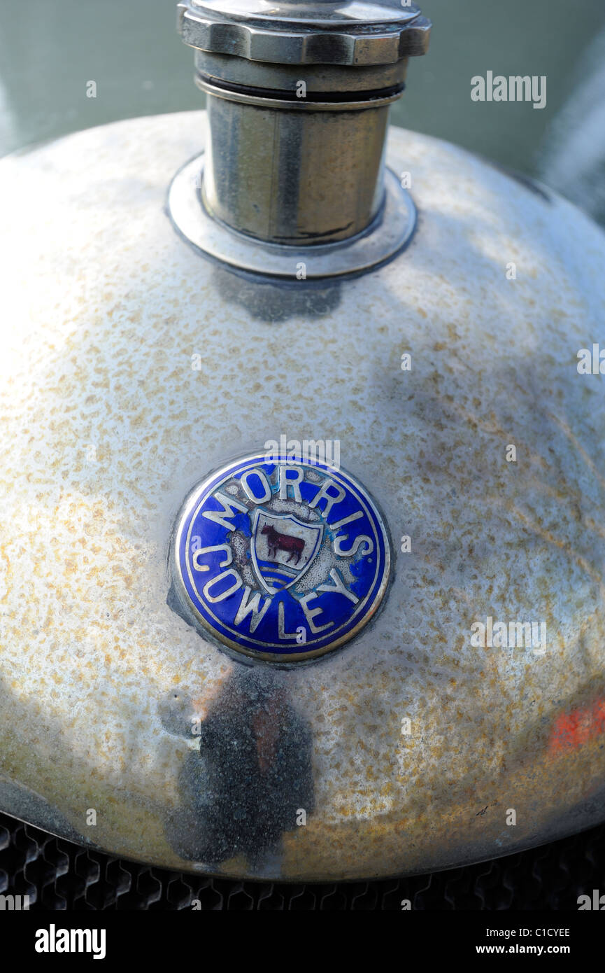 morris cowley radiator vintage car Stock Photo - Alamy