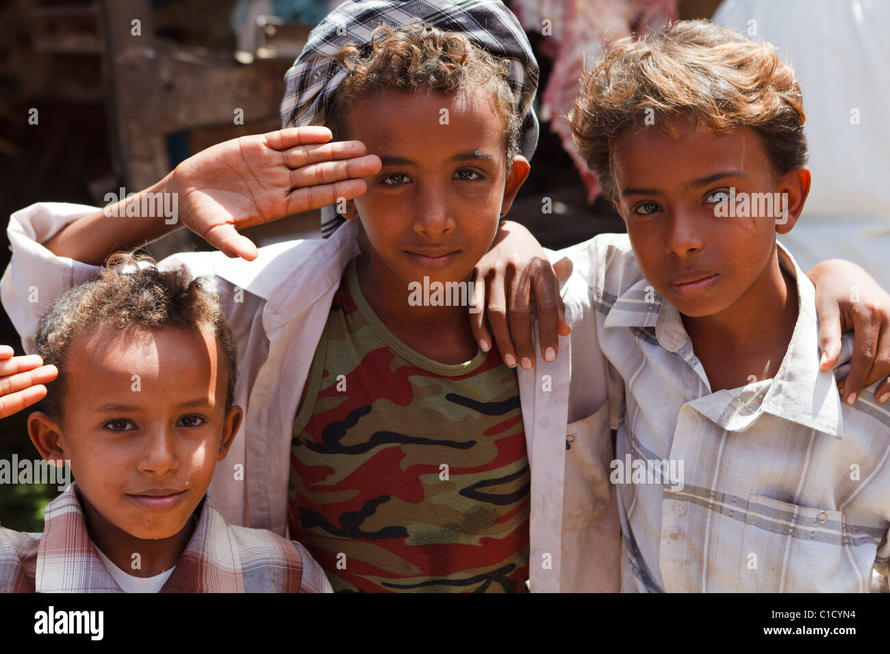 Children of yemen hi-res stock photography and images - Alamy