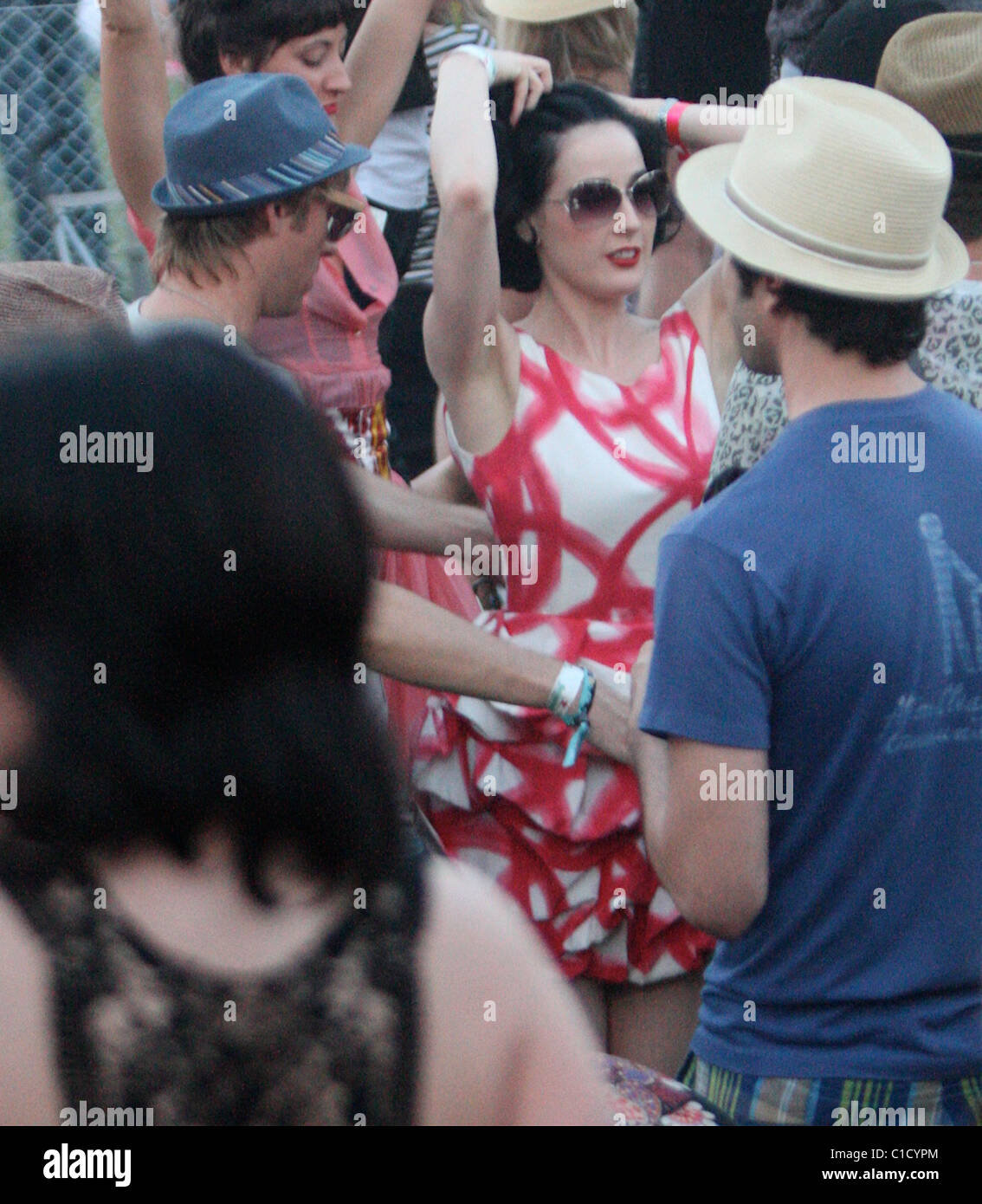 Coachella festival dance hi-res stock photography and images - Alamy