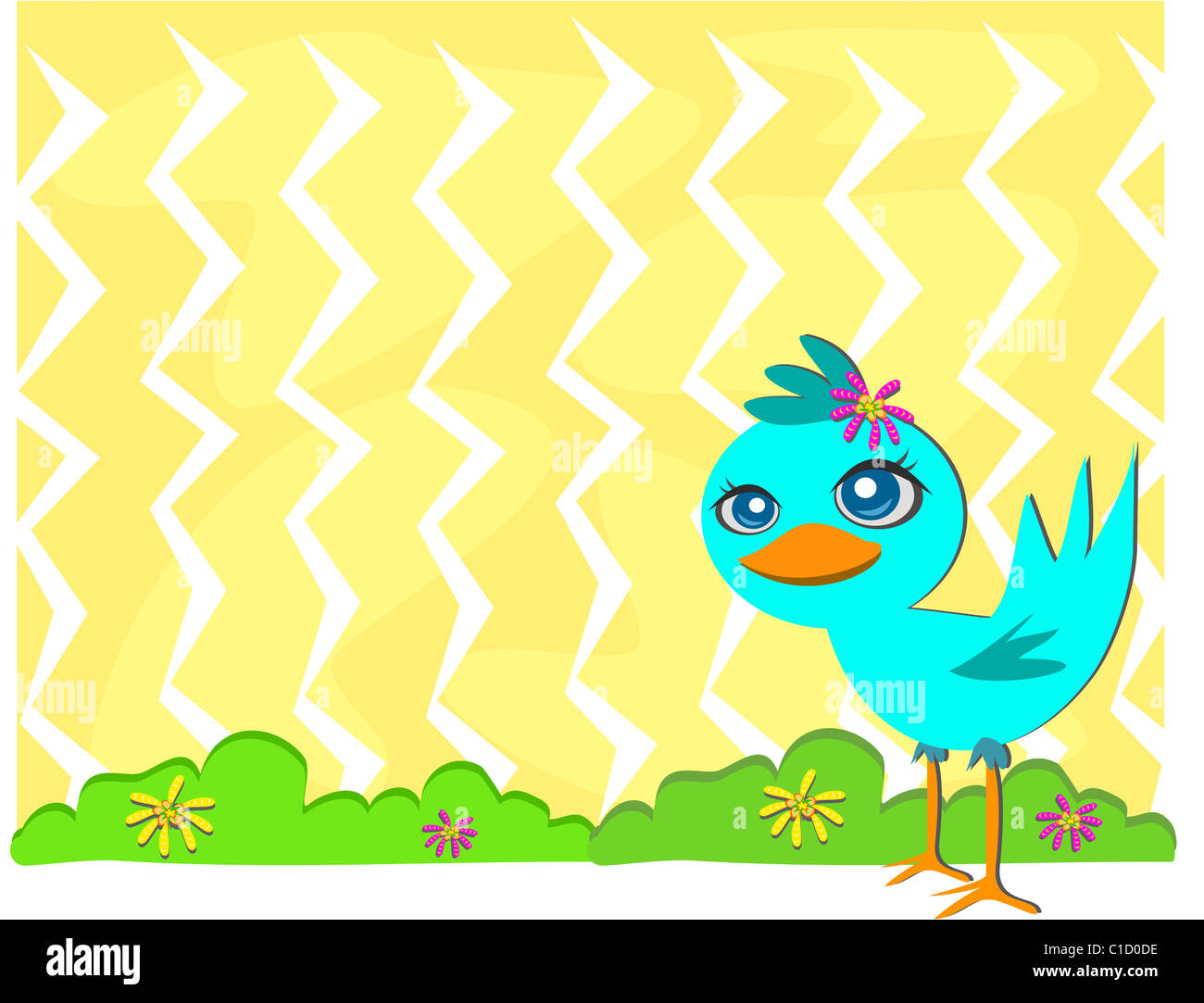 Blue Bird Sign Stock Photo - Alamy