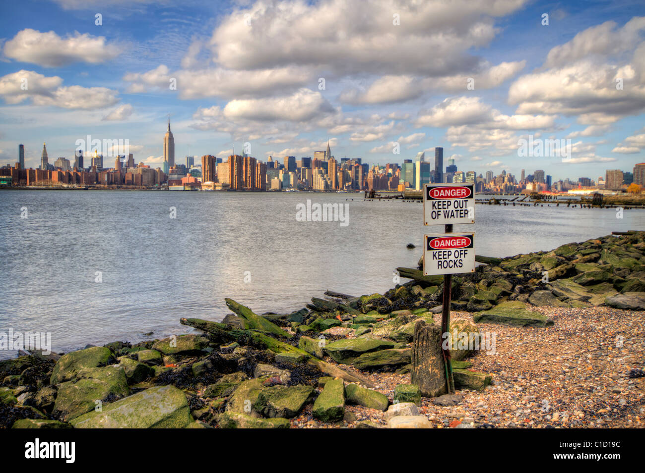 Danger sign river hi-res stock photography and images - Alamy