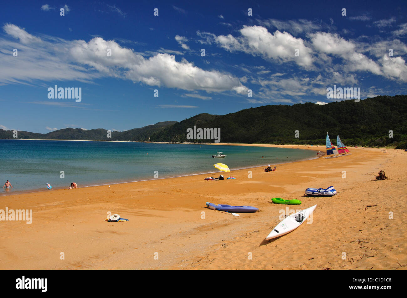 Totaranui Beach, Abel Tasman National Park, Golden Bay, Nelson Region ...