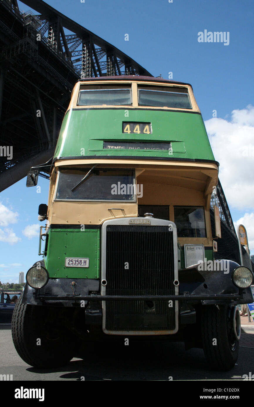 Old double decker bus sydney hi-res stock photography and images - Alamy