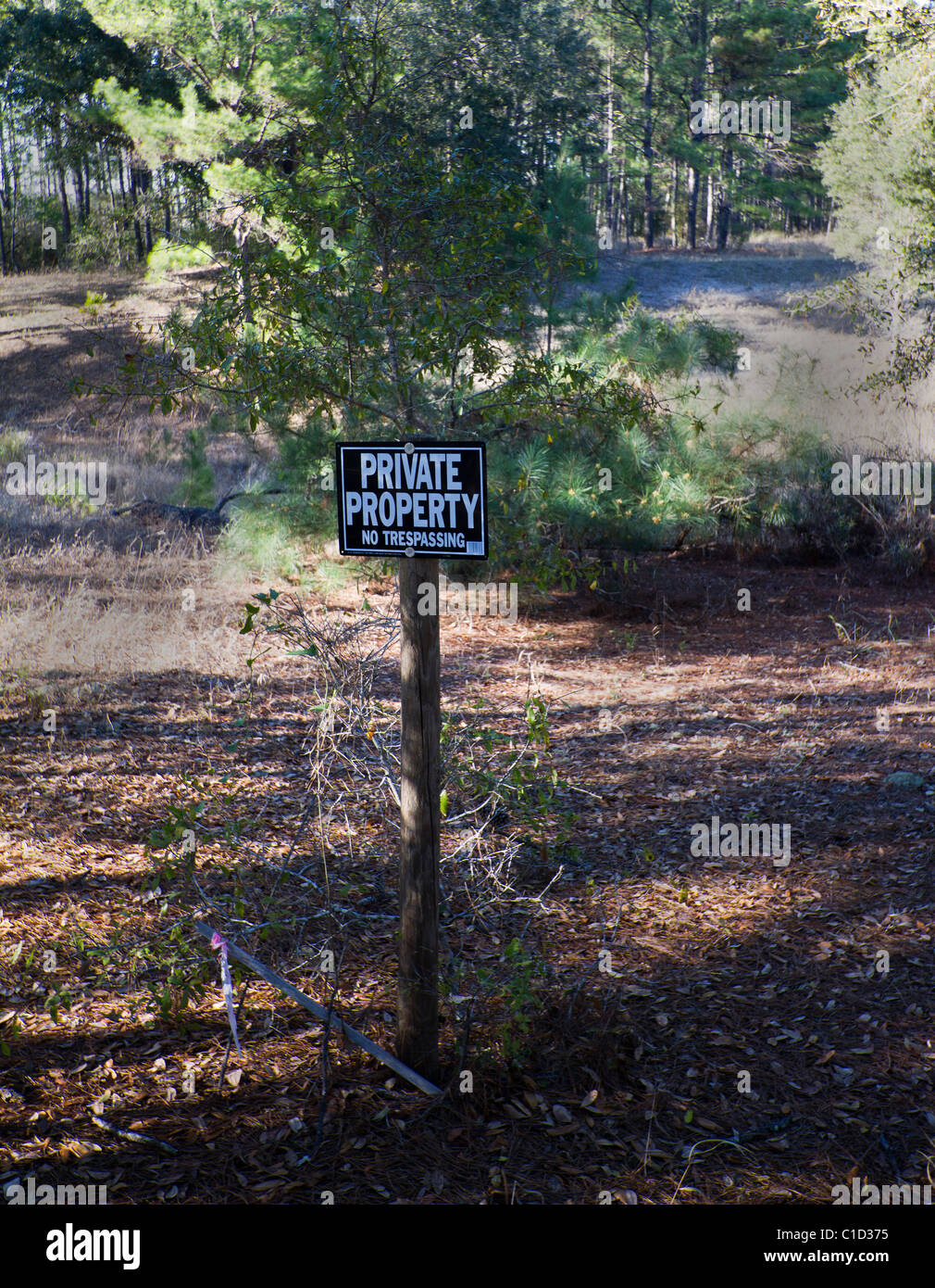 Private property sign hi-res stock photography and images - Alamy