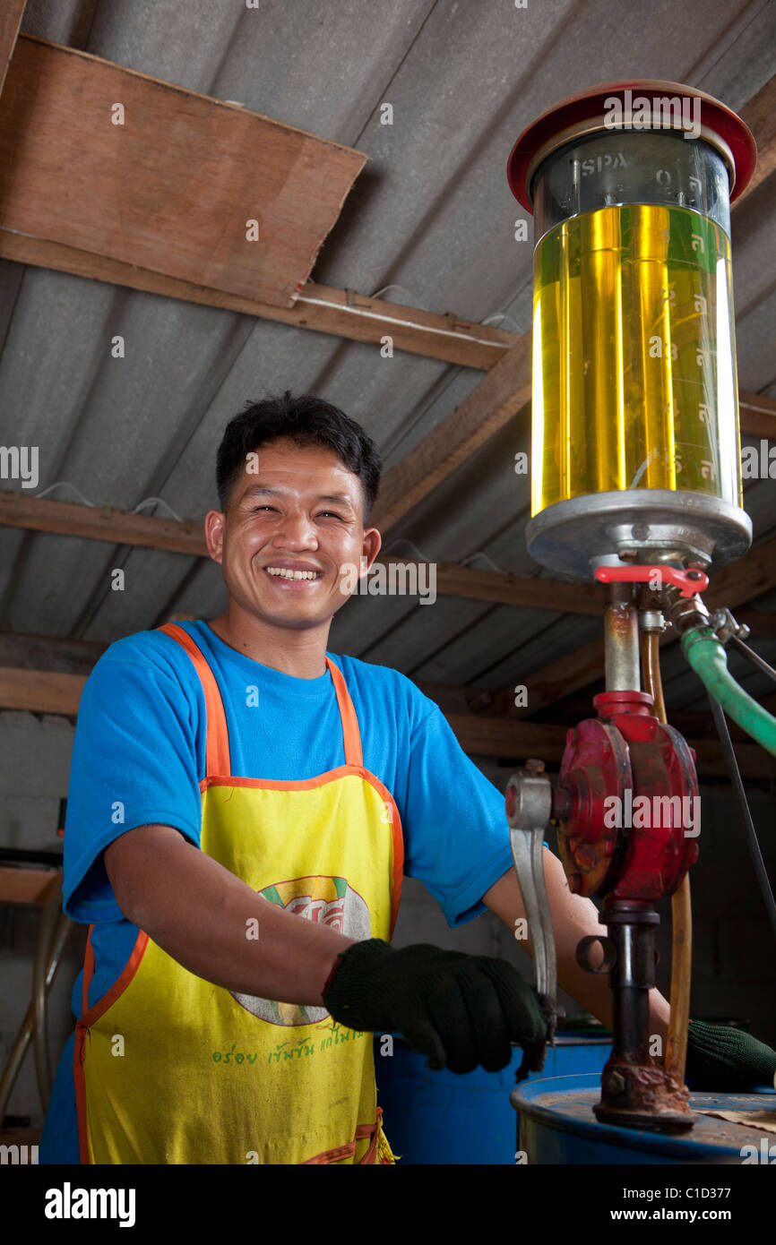 He is owner of petrol station at backwoods village, Mae Ho, Mae Saliang ...