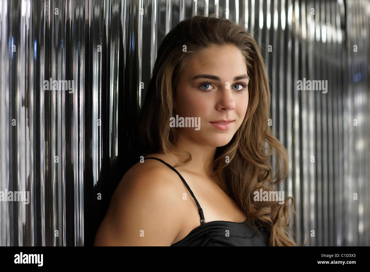 A teenage girl Stock Photo - Alamy