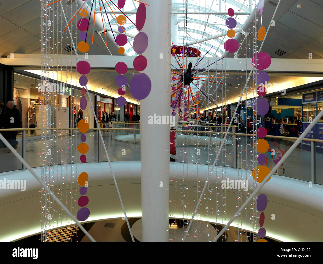 Calais France Christmas Decorations In Cite Europe Shopping Centre ...