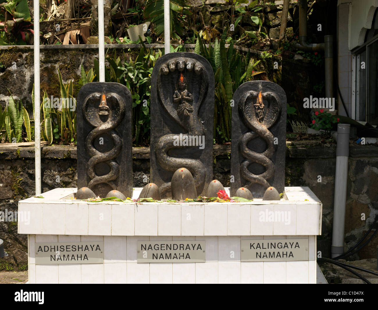 Ganga Talao Grand Bassin Mauritius The Three Snake Gods Adhiseshaya ...