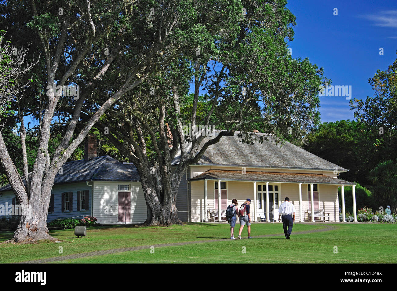 The Treaty House, Waitangi Treaty Grounds, Waitangi, Bay of Islands ...