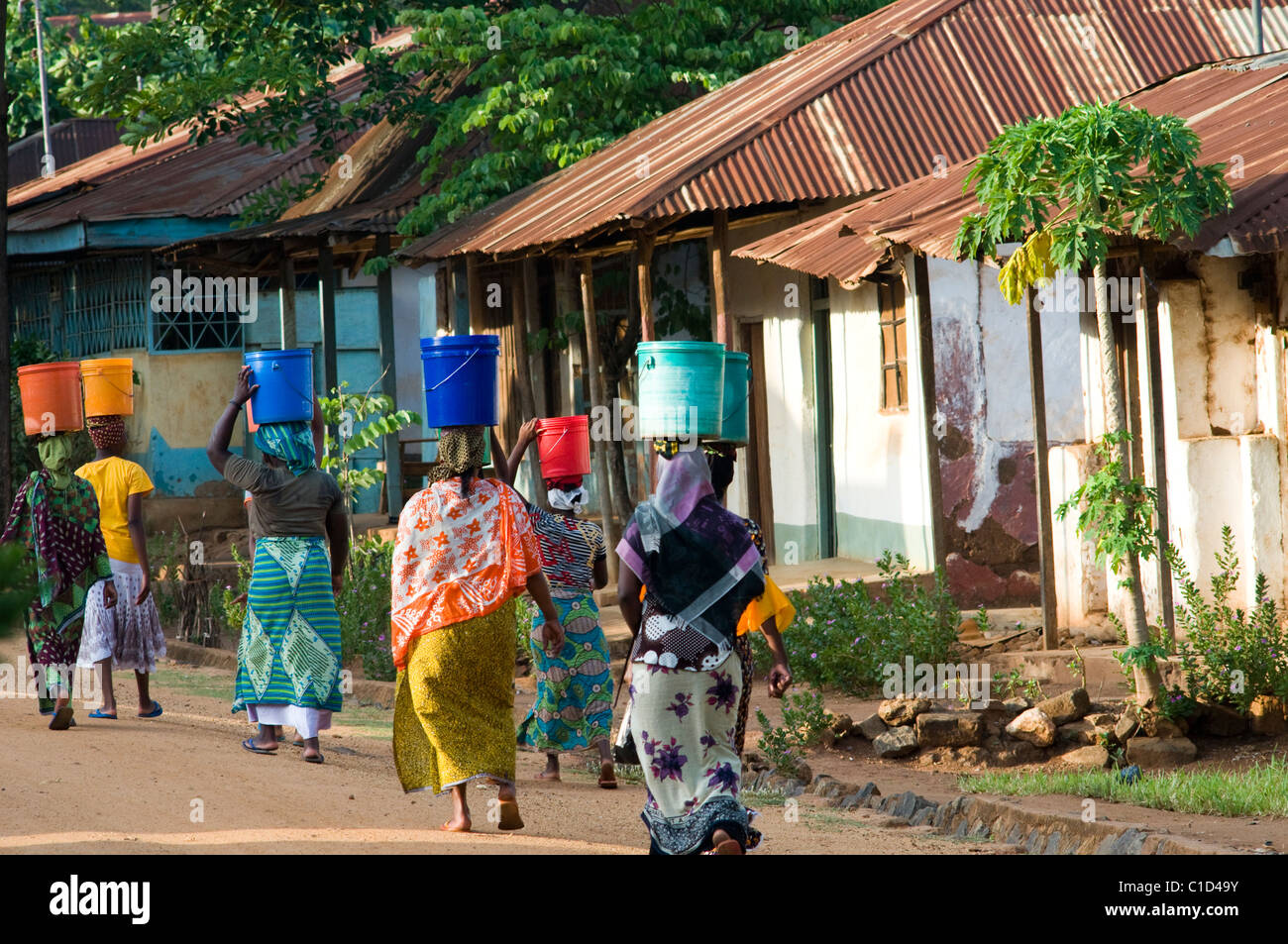 Old Korogwe scene, Tanzania Stock Photo - Alamy