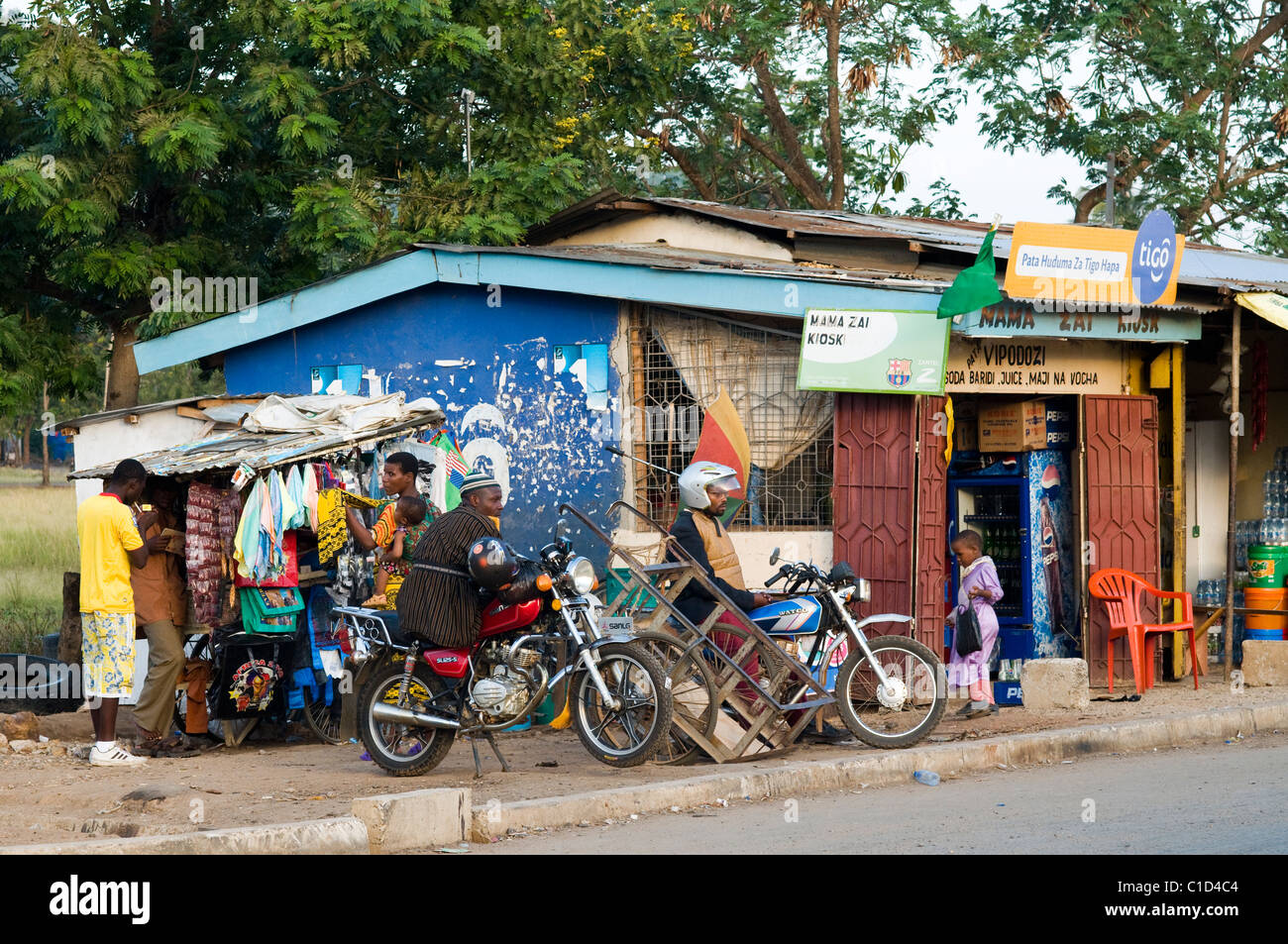 Old Korogwe scene, Tanzania Stock Photo - Alamy