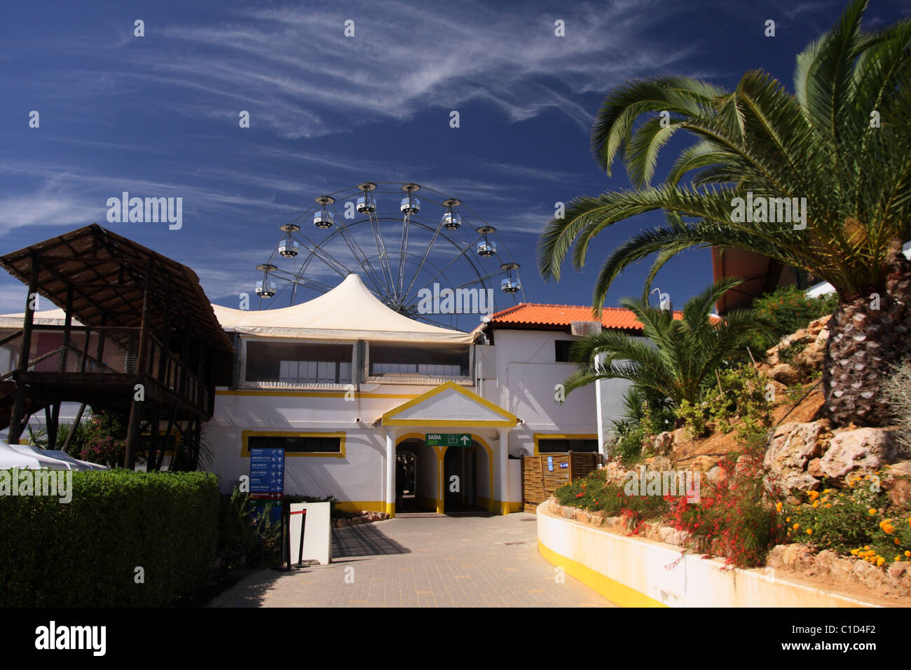 The Zoomarine theme park complex near Guia, in southern Portugal's ...