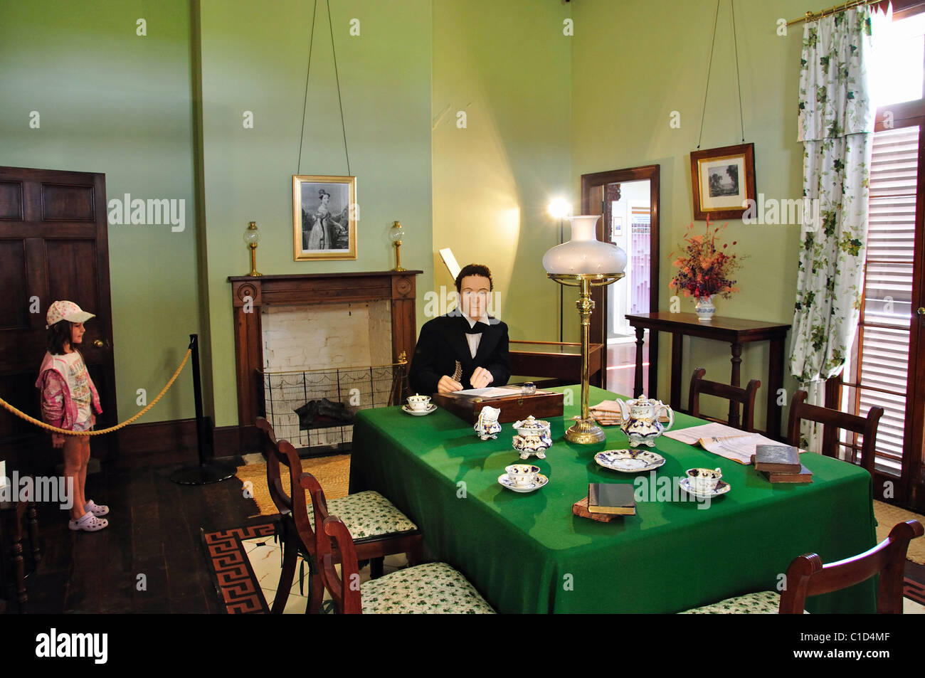 The Parlour of the Treaty House, Waitangi Treaty Grounds, Waitangi, Bay ...