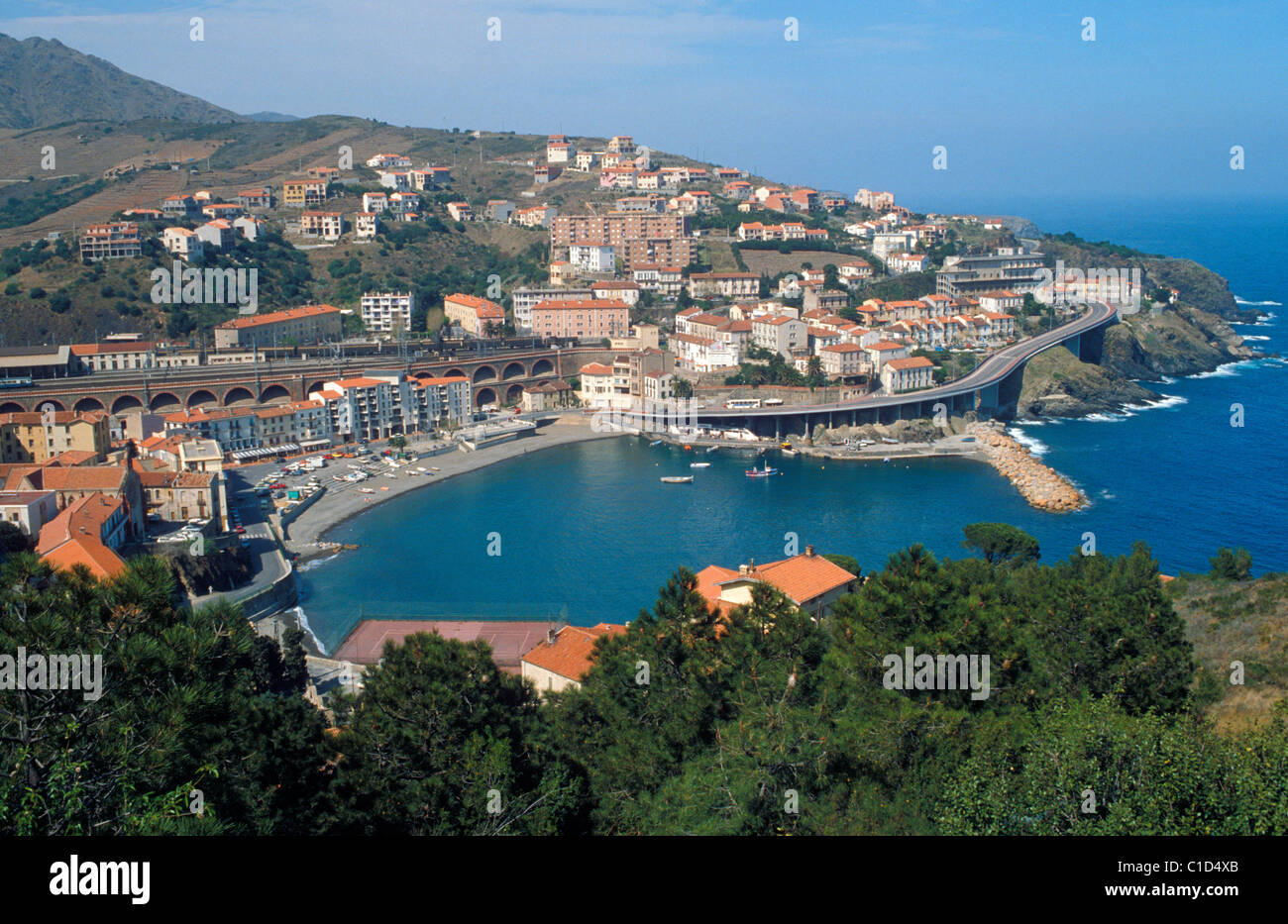 CERBERE, LANGUEDOC-ROUSSILLON, FRANCE Stock Photo - Alamy