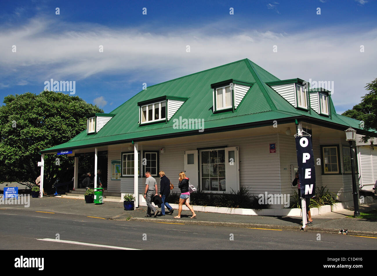 Russell Museum, Russell, Bay of Islands, Northland Region, North Island ...