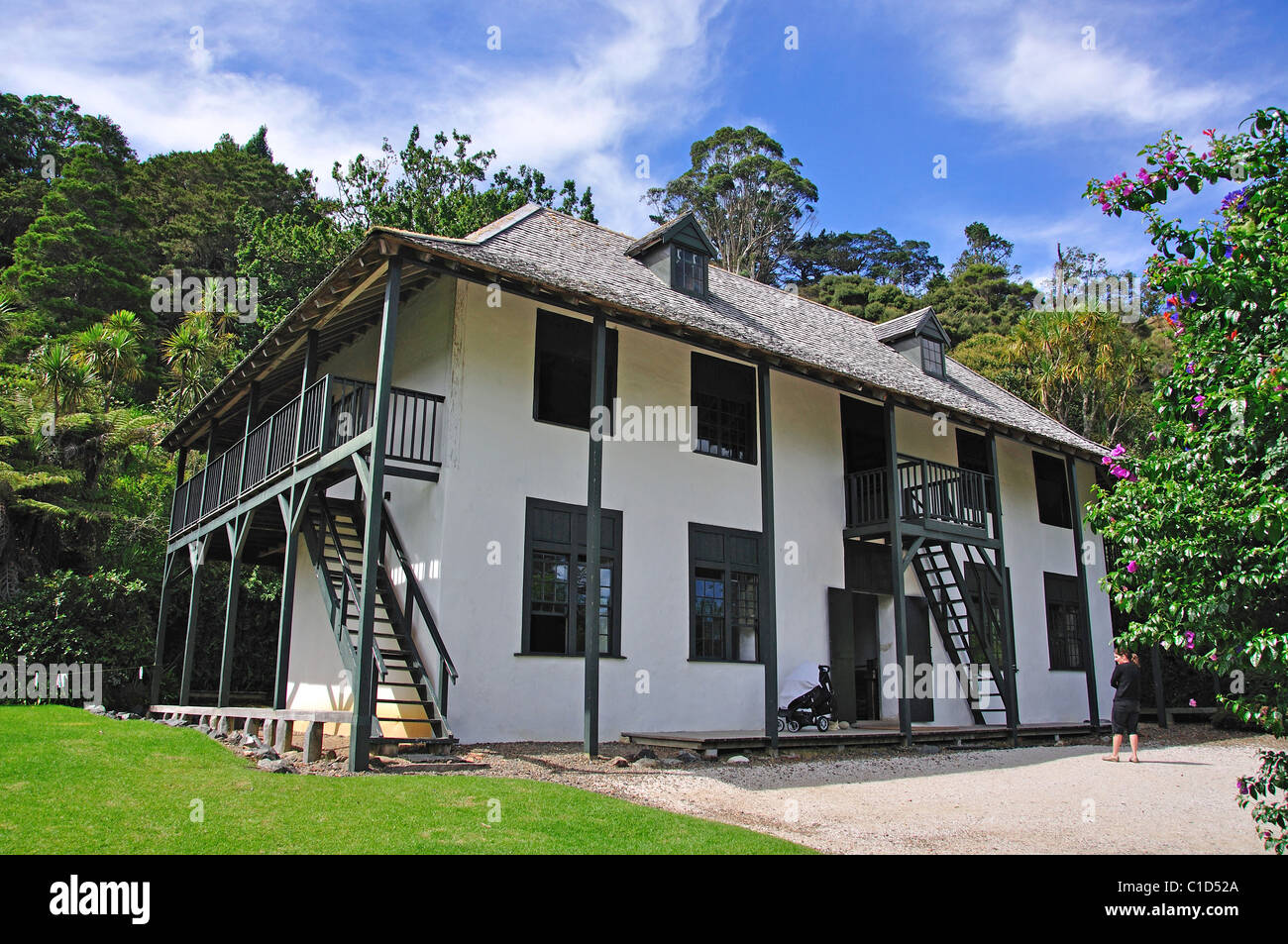 Pompallier House, Russell, Bay of Islands, Northland Region, North ...