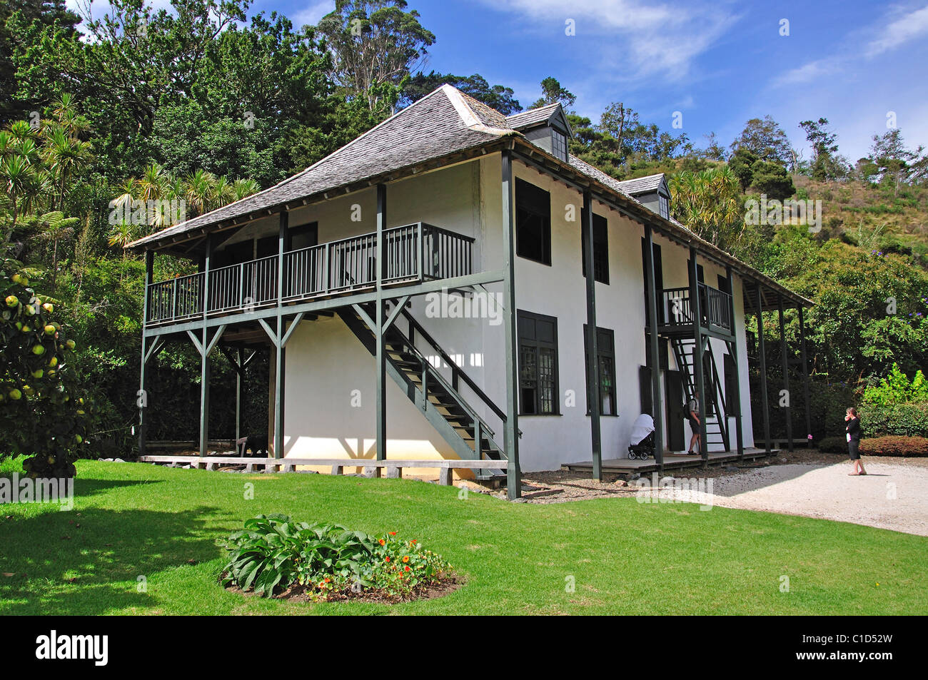 Pompallier House, Russell, Bay of Islands, Northland Region, North ...