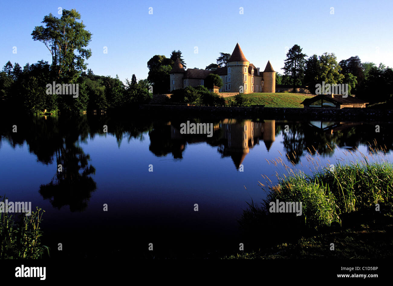 France, Charente, Massignac, Domaine des Etangs, charming hotel and ...