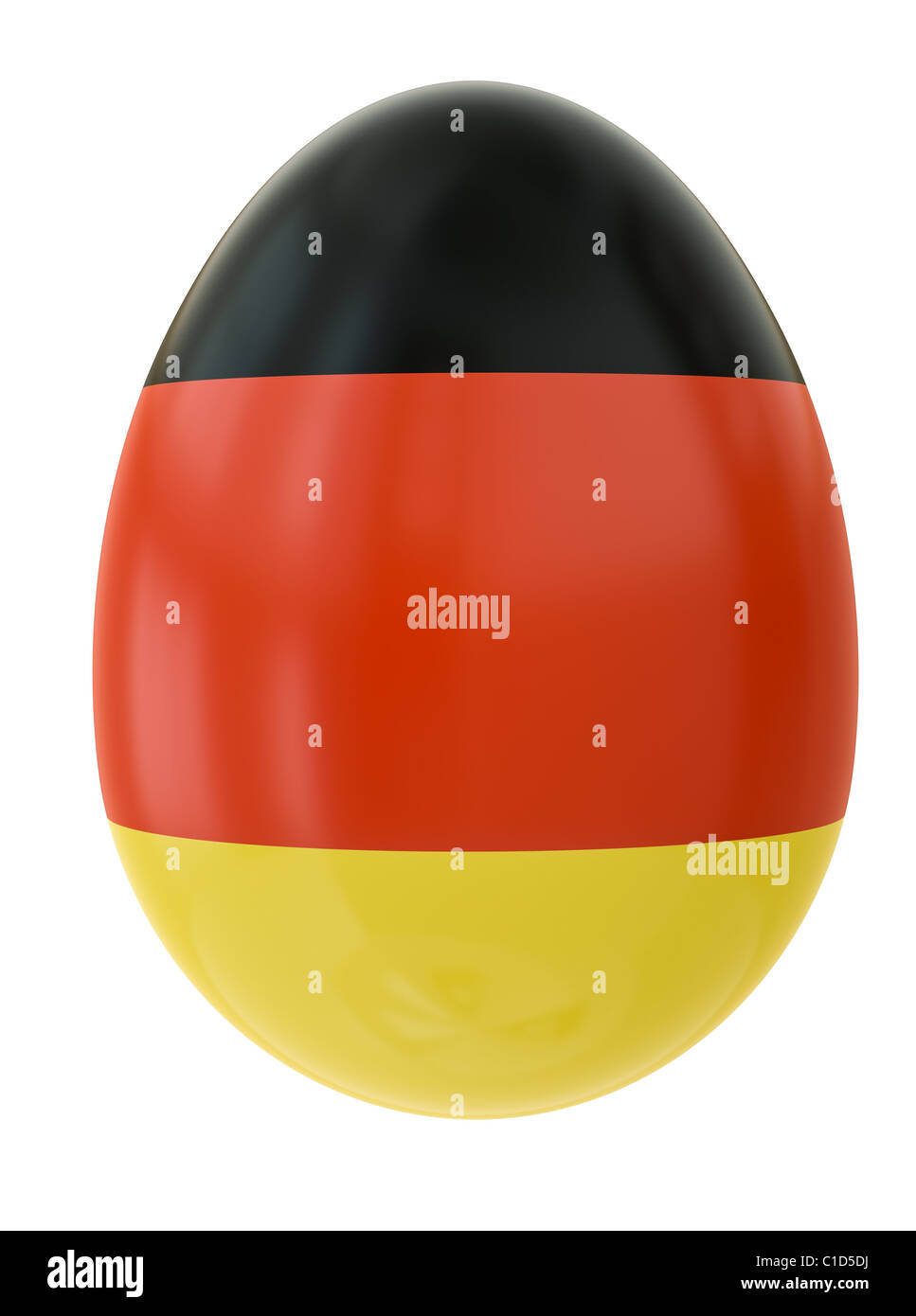 German flag easter egg Stock Photo - Alamy