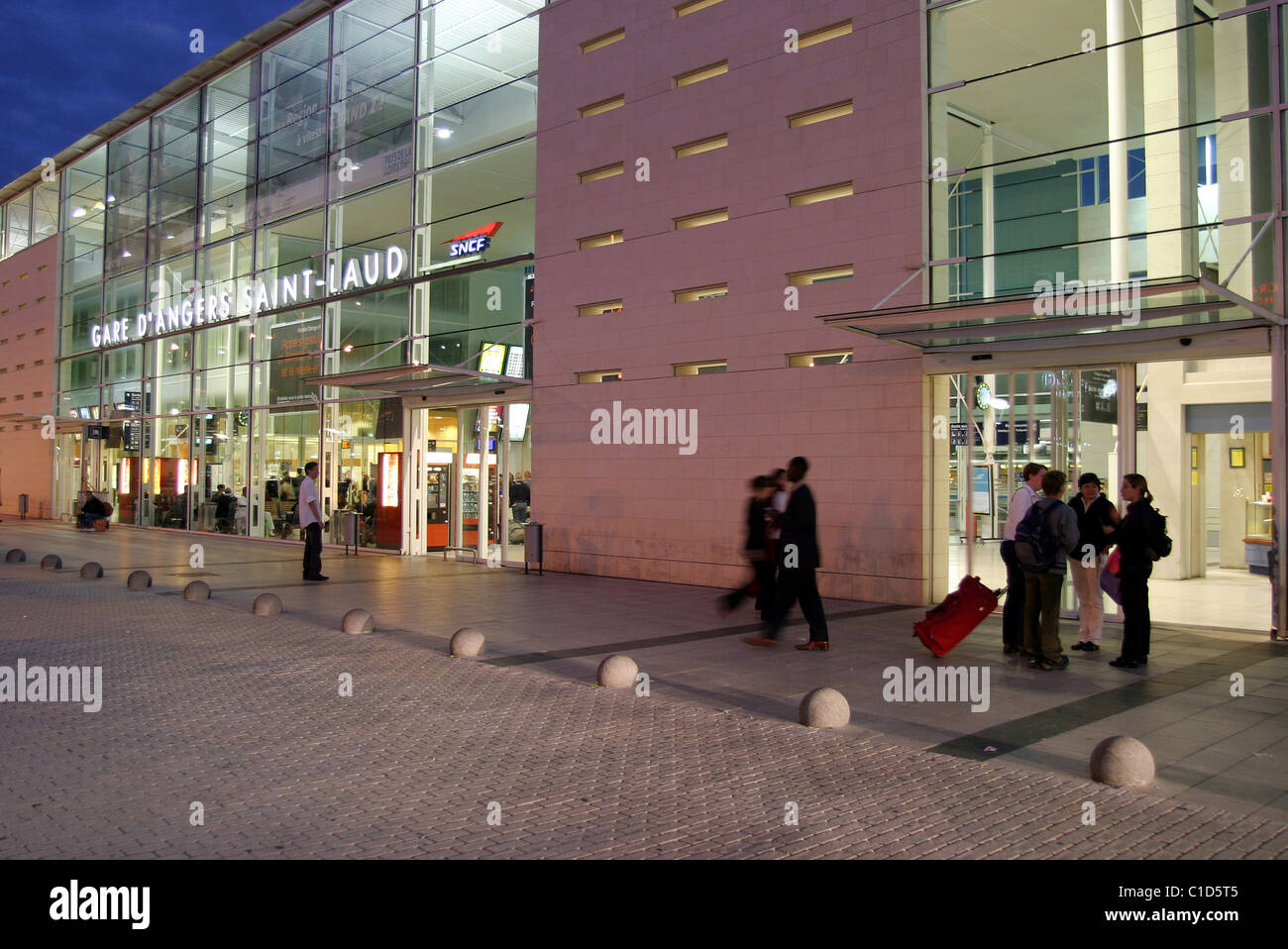 France, Maine et Loire, Angers, new train station Stock Photo - Alamy