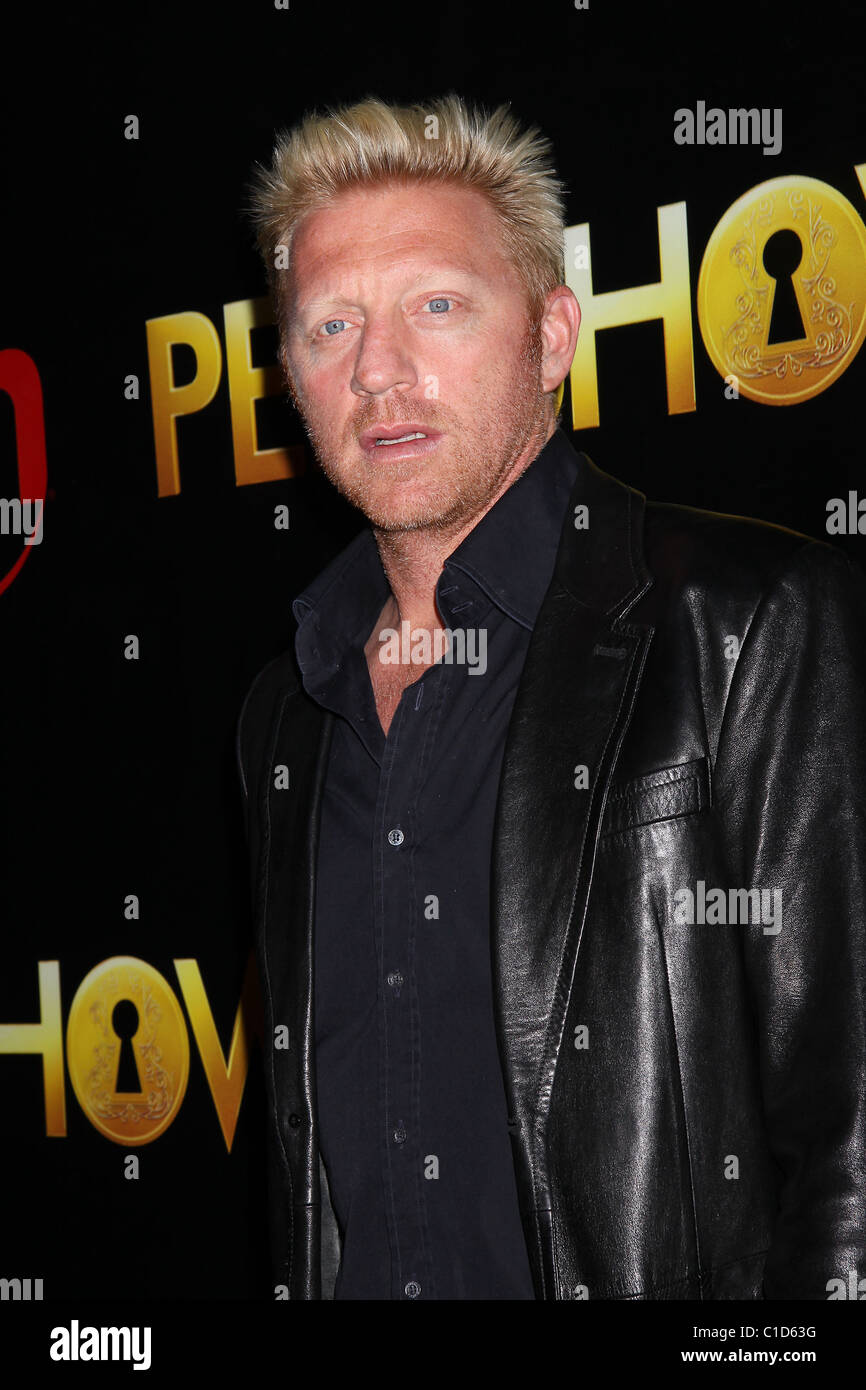 Boris Becker The world premiere of 'Peepshow' held at Planet Hollywood ...