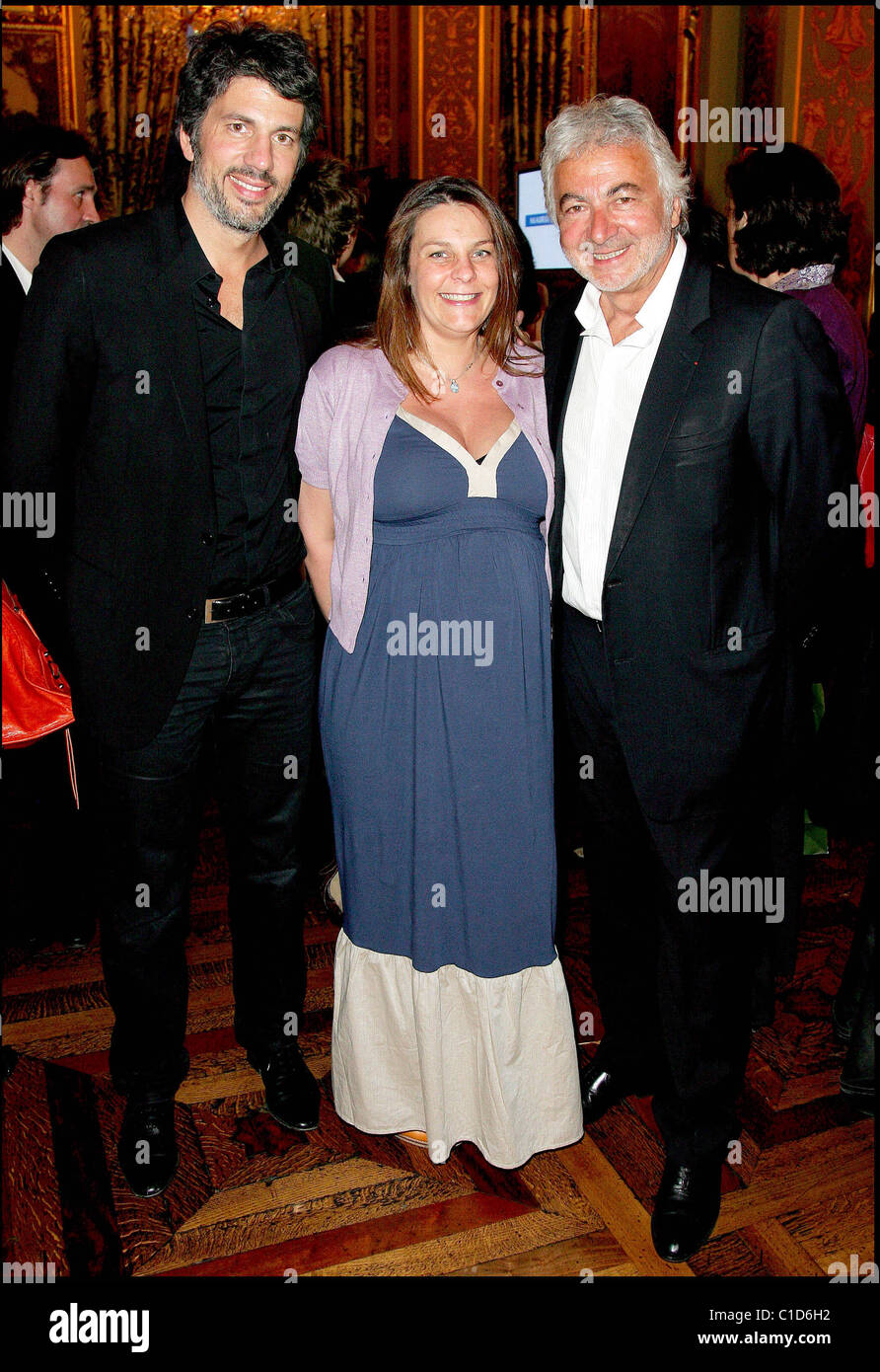 guest , Fabien Et Oilvia and Franck Provost Attends the 'Romy Schneider ...